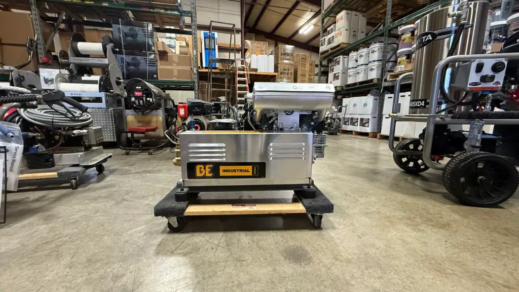 BE Power 4,000 PSI 8 GPM Cold Water Gas Pressure Washer - American ...
