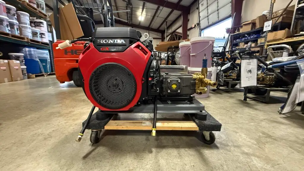 BE Power 4,000 PSI 8 GPM Cold Water Gas Pressure Washer - American ...